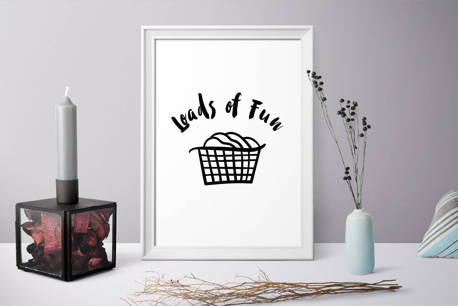 Loads of Fun Funny Laundry Funny Laundry Quote Laundry Room | Etsy