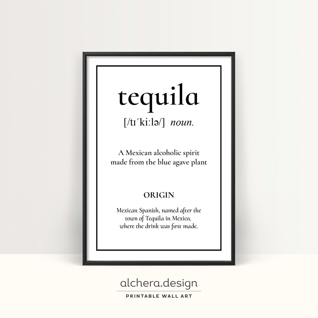 Tequila Art, Tequila, Tequila Bar, Bar Printable Wall Art, Tequila ...