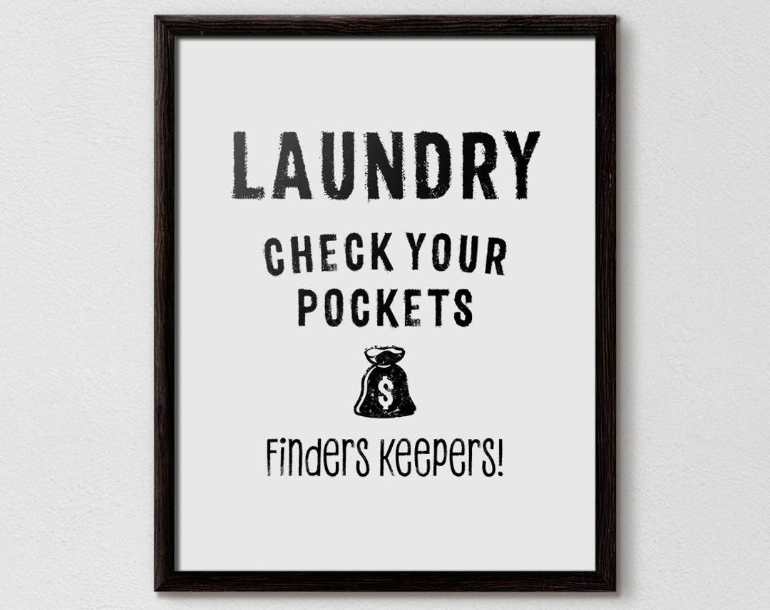 Laundry Sign, Laundry Room Sign, Funny Laundry Decor, Laundry Wall Art ...