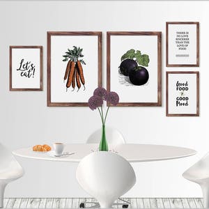 Butcher Theme, Goose Cuts, Digital Butcher Print, Food Posters, Affiche ...