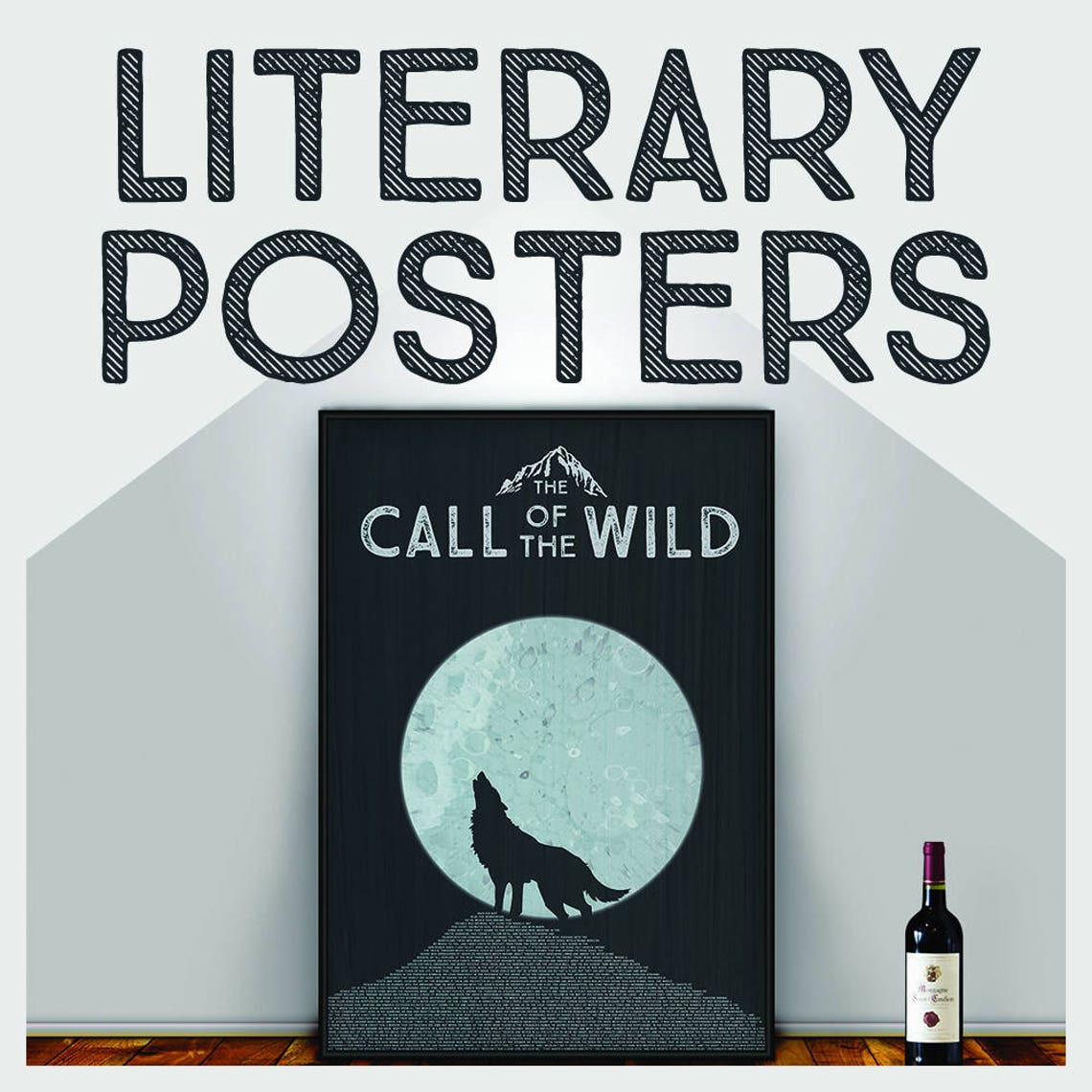 Of Mice and Men Literary Poster John Steinbeck Steinbeck - Etsy