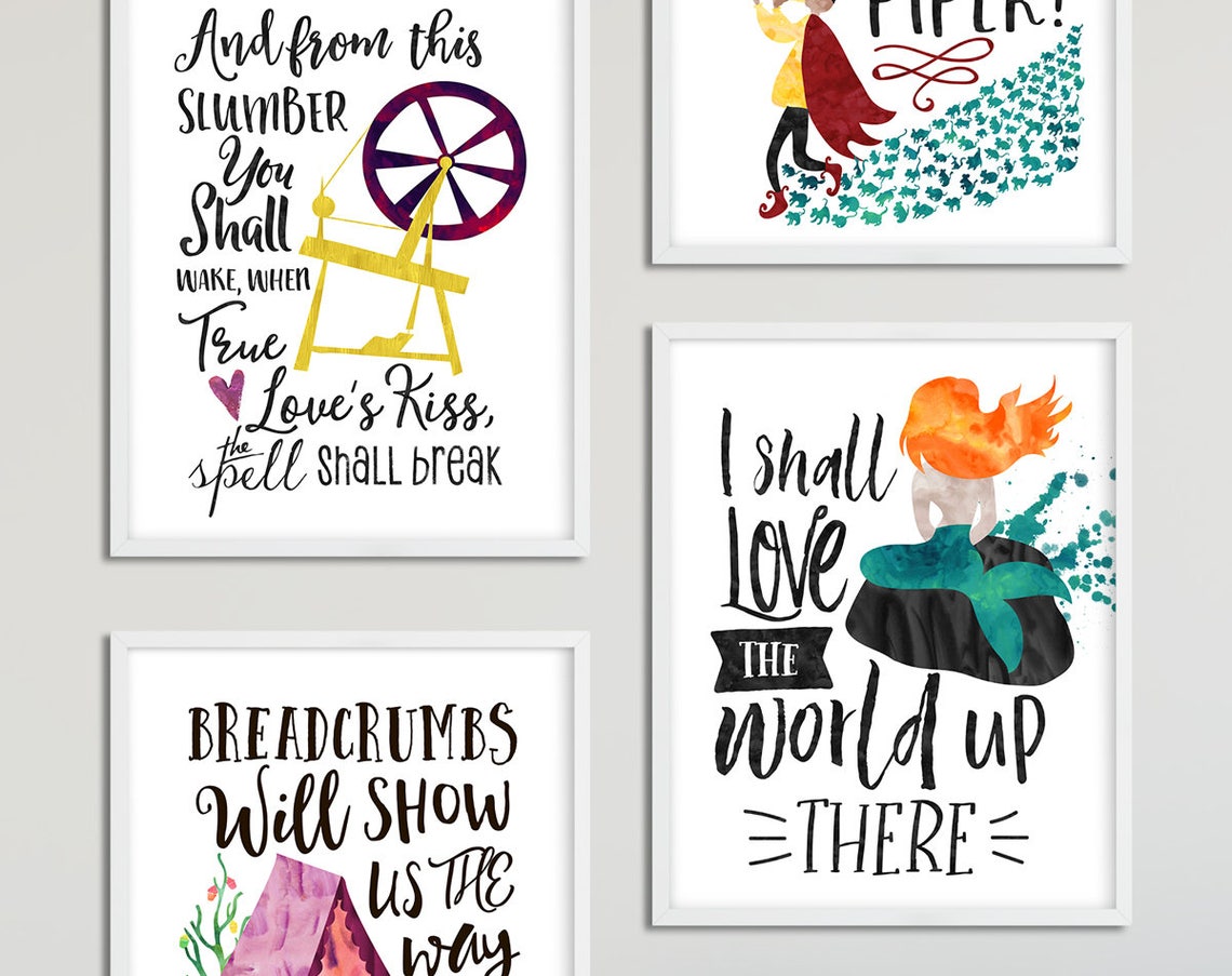 Jack and the Beanstalk Fairytale Decor Fairytale Poster | Etsy