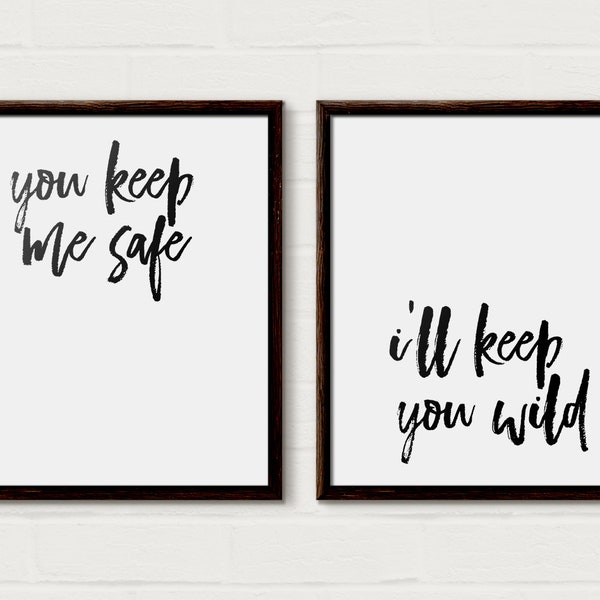 Keep Me Safe Ill Keep You Wild - Etsy