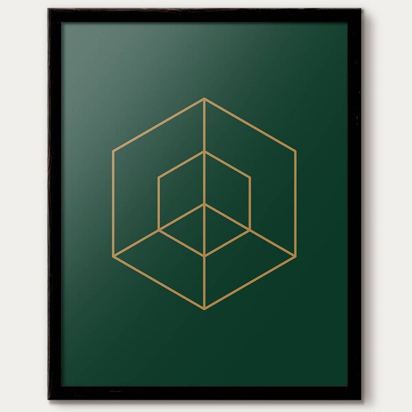 Hexagon Poster - Etsy