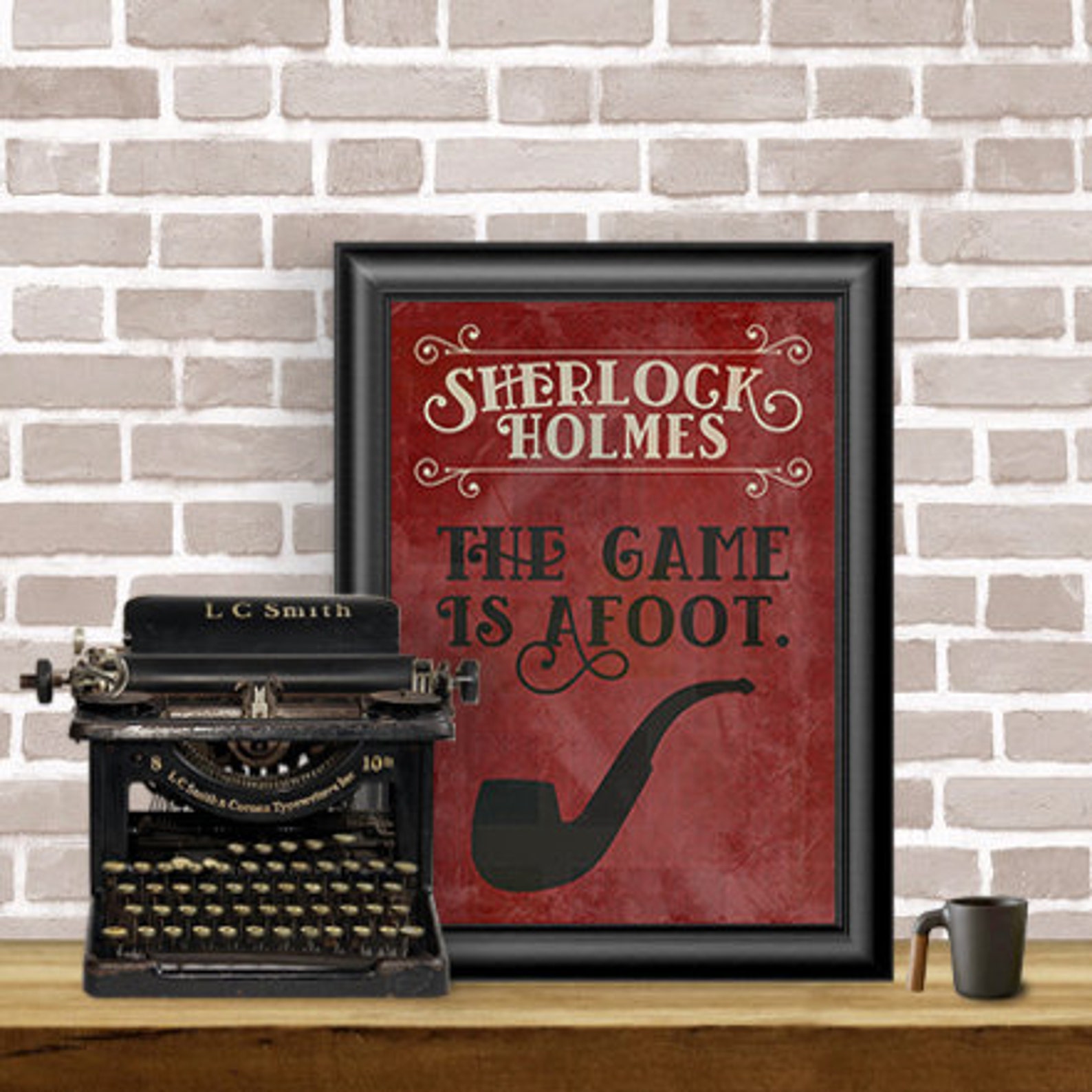 Sherlock Quote Sherlock Holmes Sherlock Arthur Conan Doyle | Etsy