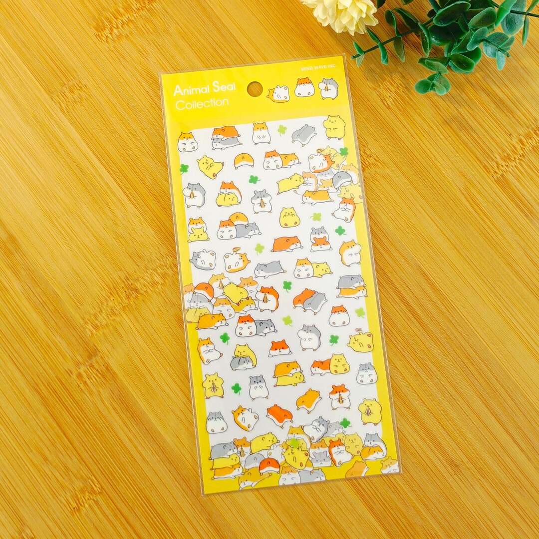 Hamster Animal Seal Collection Stickers by Mind Wave - Etsy
