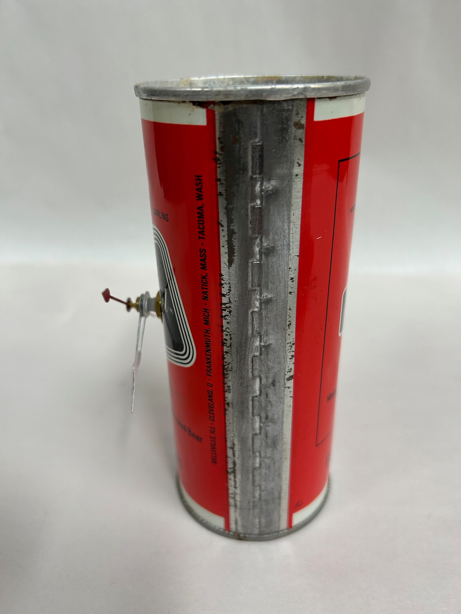 Repurposed Custom Made 1 Qt Quart Black Label Beer Can Breweriana Bar ...