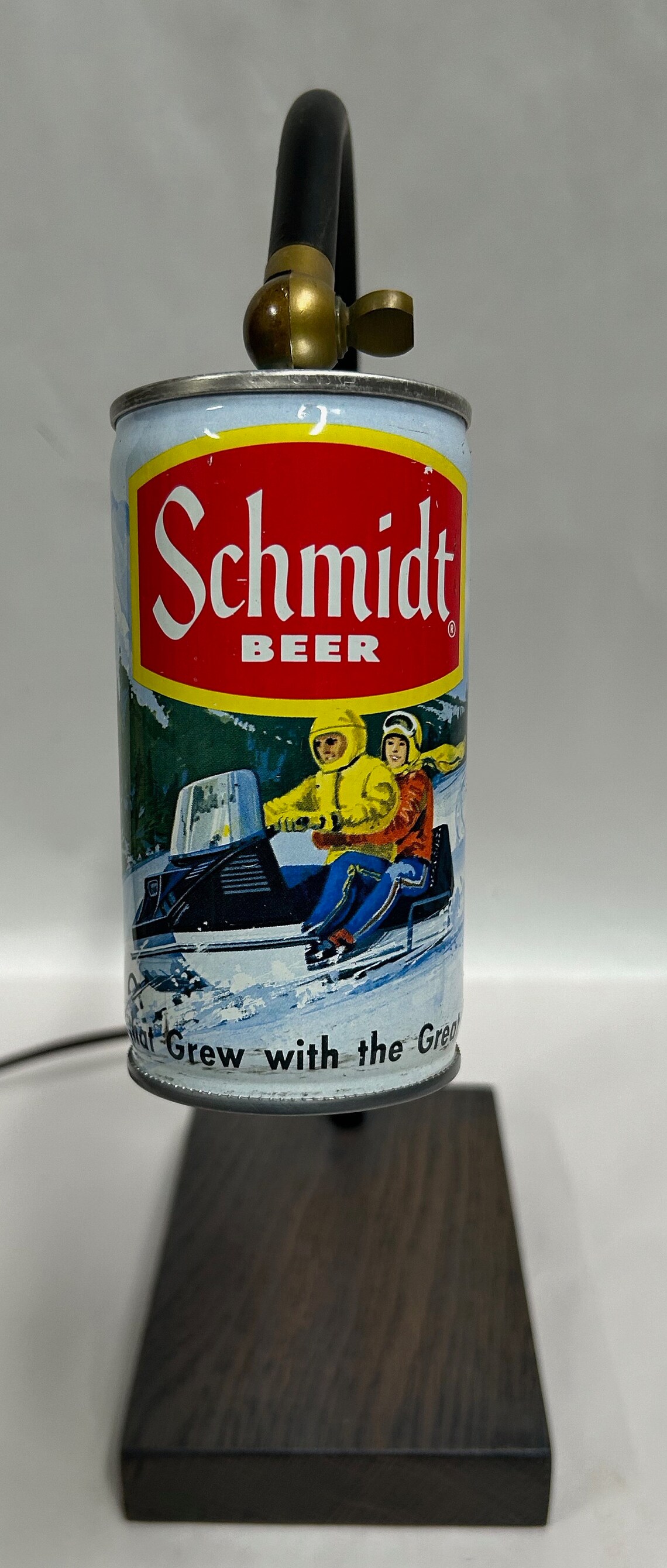 Repurposed Custom Made Vtg Snowmobile Outdoorsman Sportsman Schmidt ...
