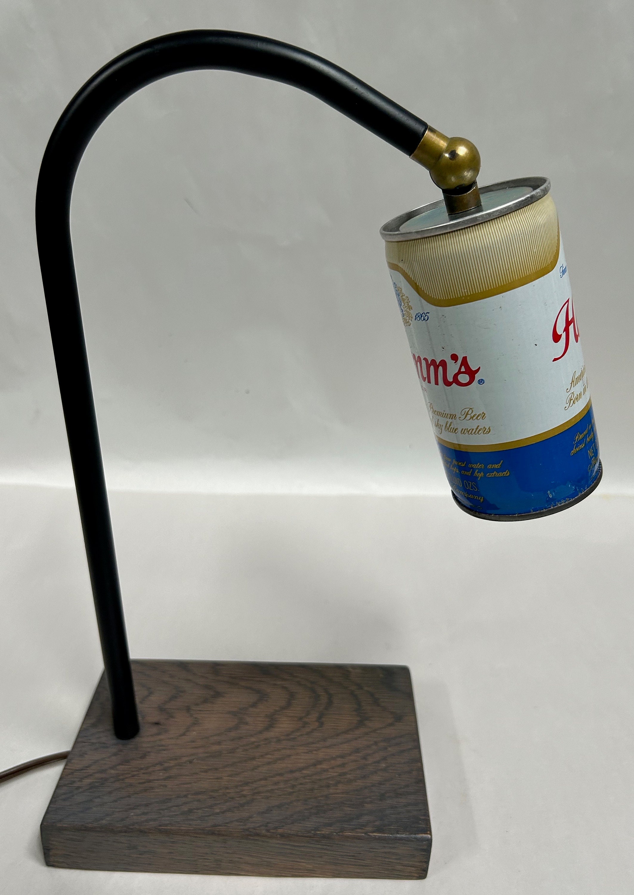 Industrial Repurposed Custom Made Vtg Hamms's Beer Can Bar Man Cave ...