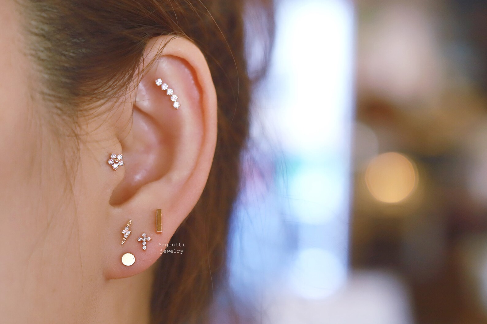 Super Tiny 18 Gauge Flat Back Labret Internally - Etsy