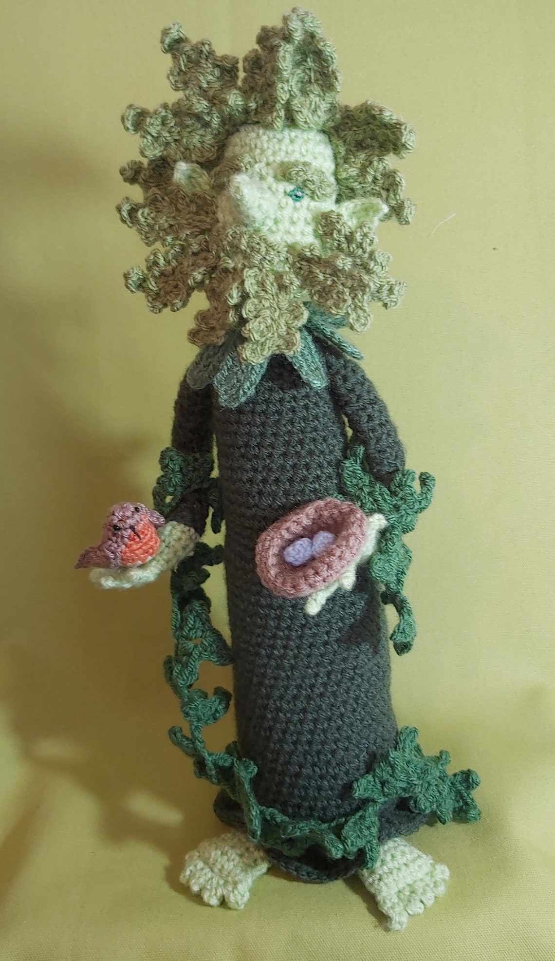 The Green Man Crochet Pattern. - Etsy