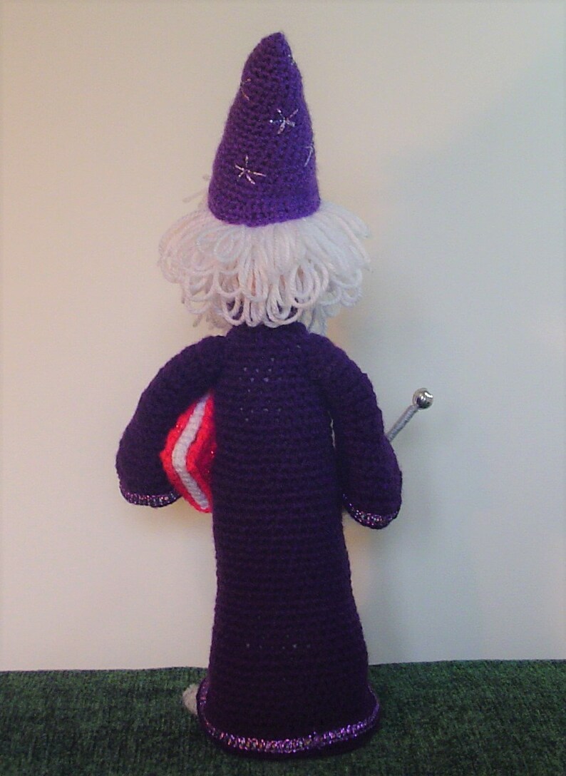 Wizard Crochet Pattern. the Pattern is in English and is Easy to Follow ...