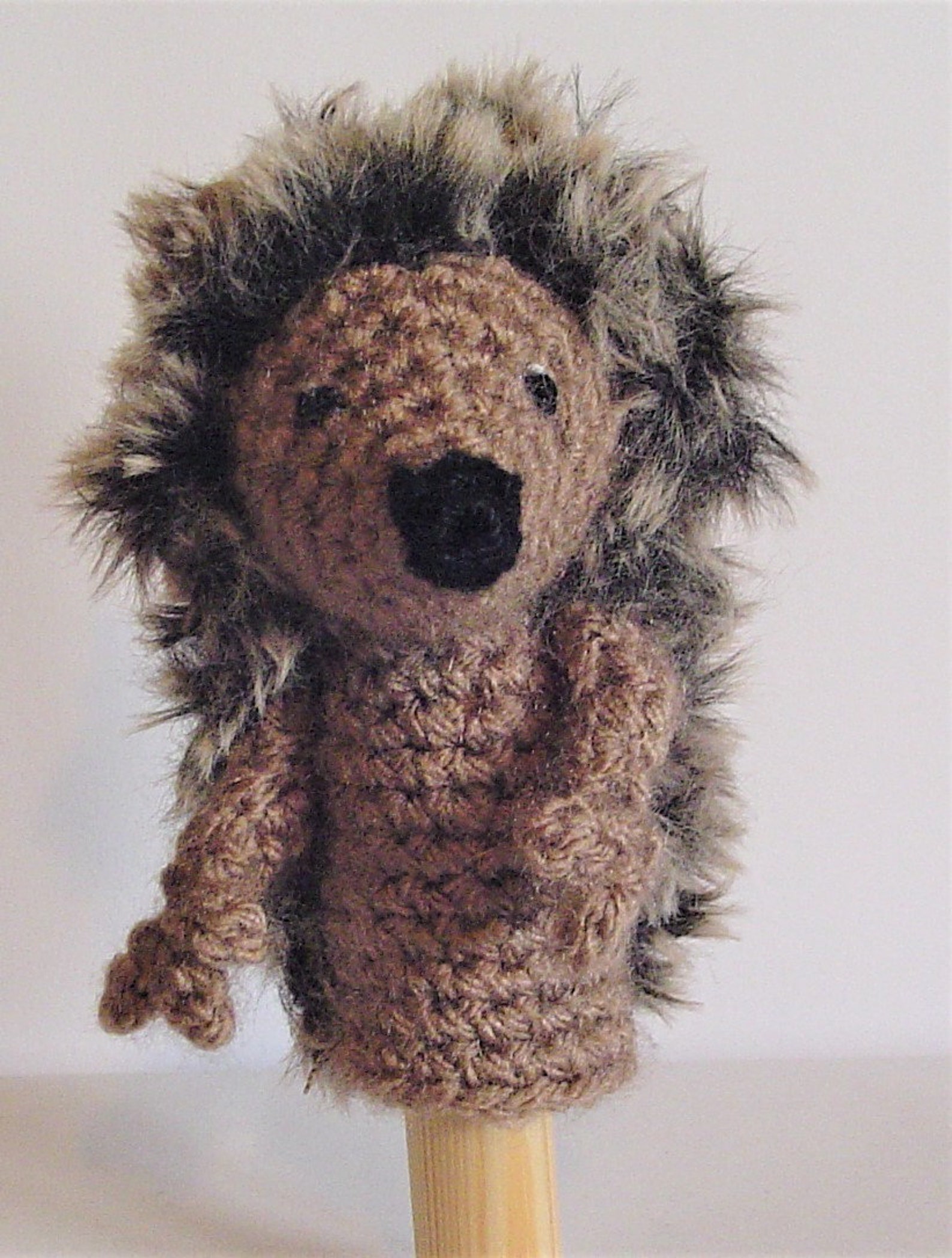 Hedgehog Finger Puppet Crochet PATTERN - Etsy