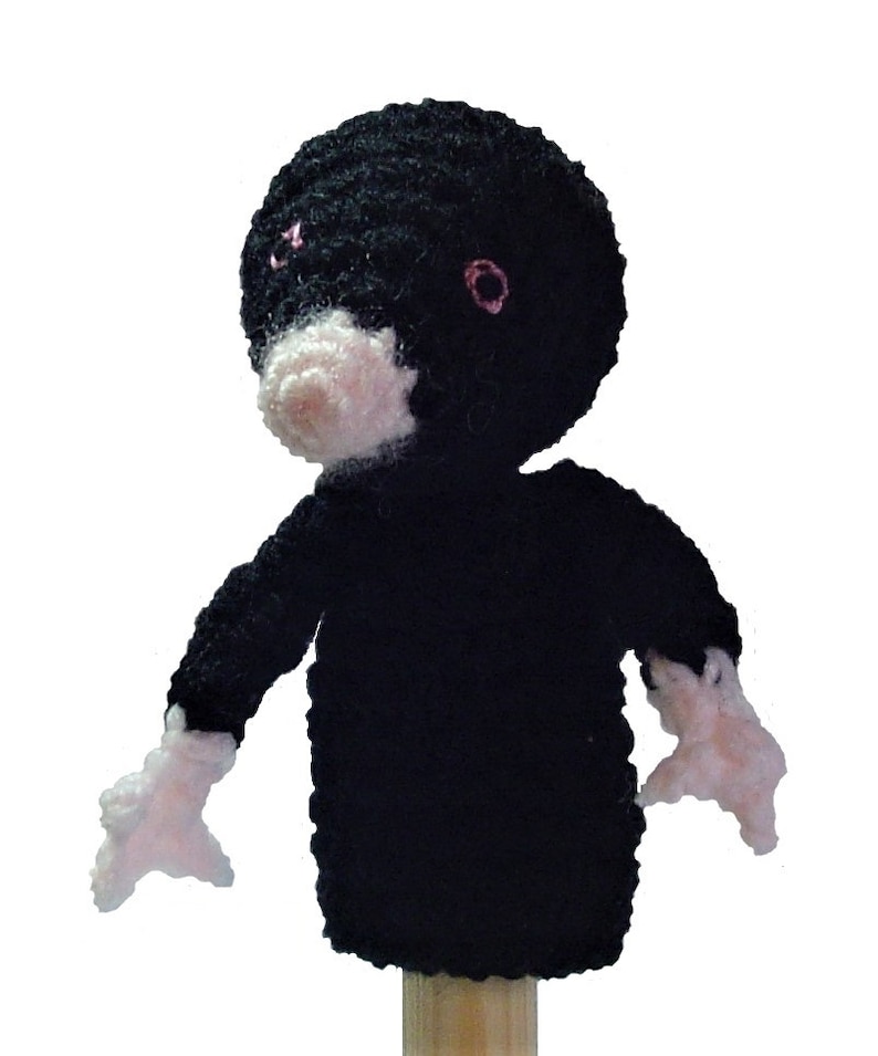 Mouse and Mole Finger Puppets Crochet PATTERN - Etsy