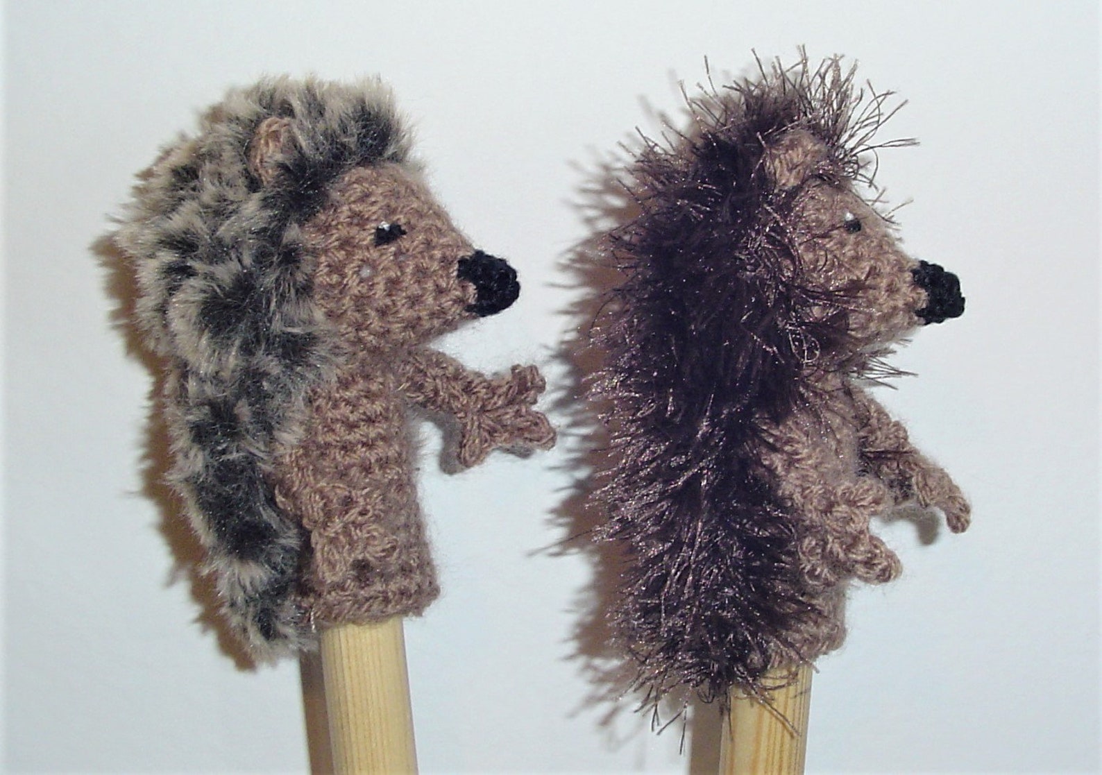 Hedgehog Finger Puppet Crochet PATTERN - Etsy