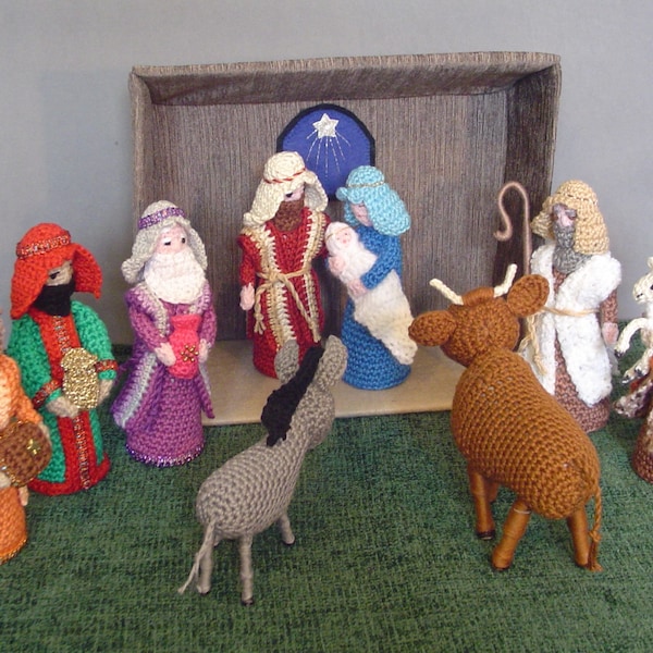 Crochet Nativity - Etsy