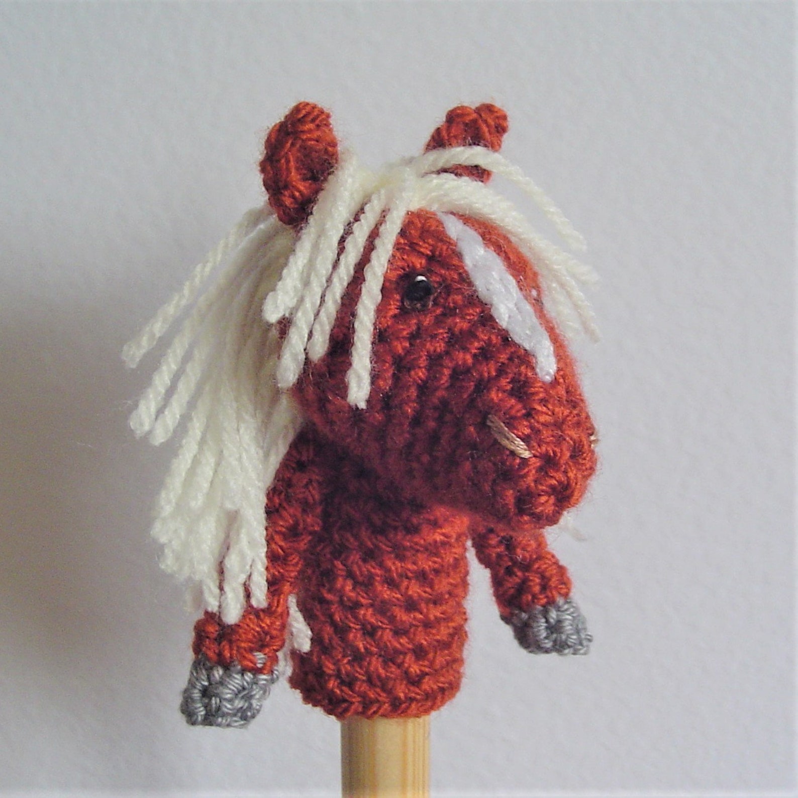 Horse Finger Puppet Crochet Pattern - Etsy