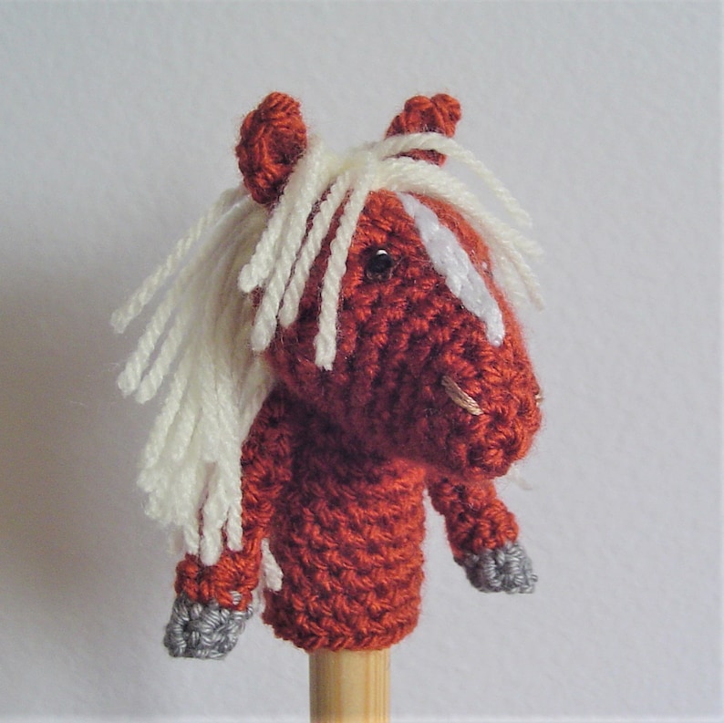Horse Finger Puppet Crochet Pattern - Etsy