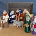 Nativity Set With Stable, Donkey, Ox, Camel and All Figures Including a ...