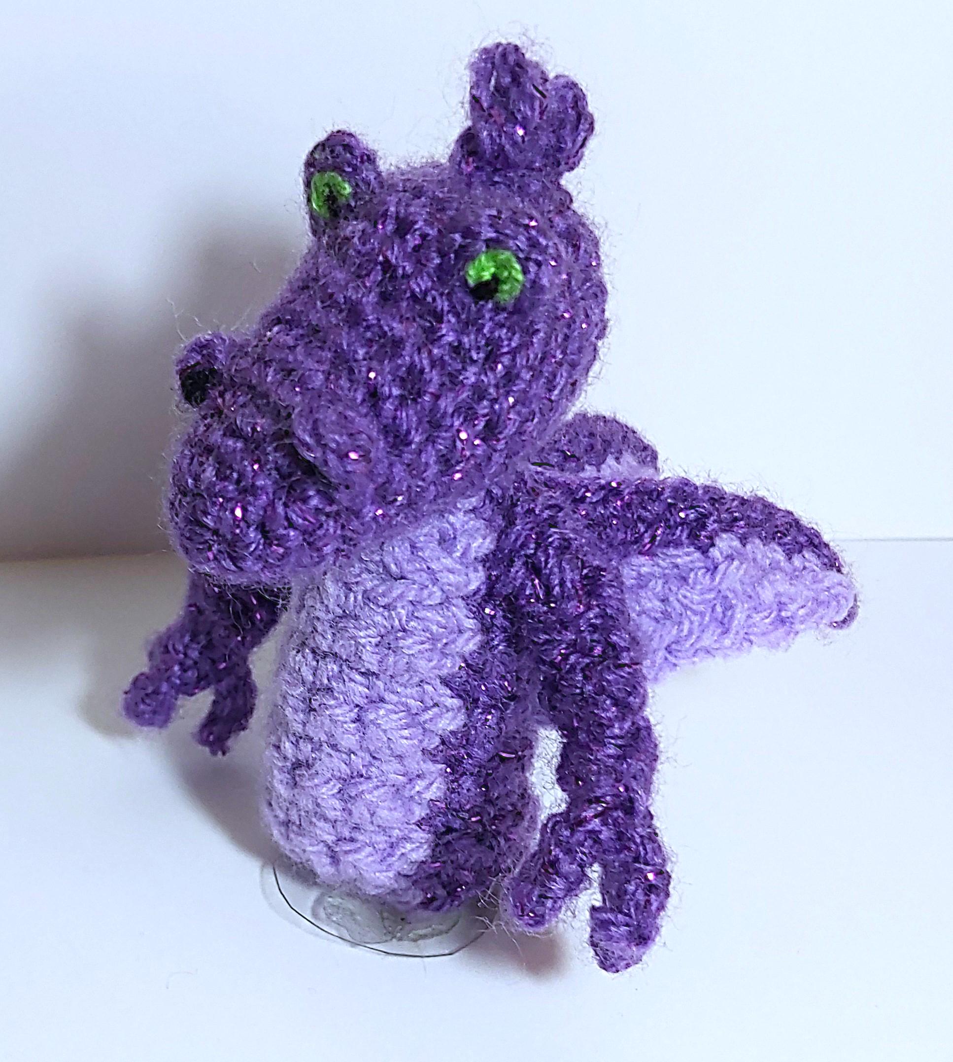 Dragon Finger Puppet Crochet PATTERN. Easy to Follow Pattern in English ...