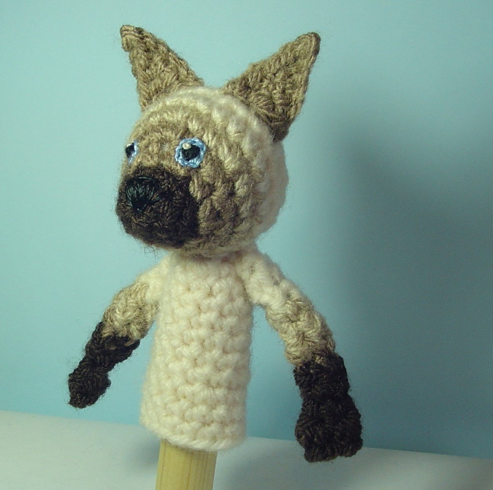 Three Sweet Little Cat Finger Puppets Crochet PATTERN. Includes a ...