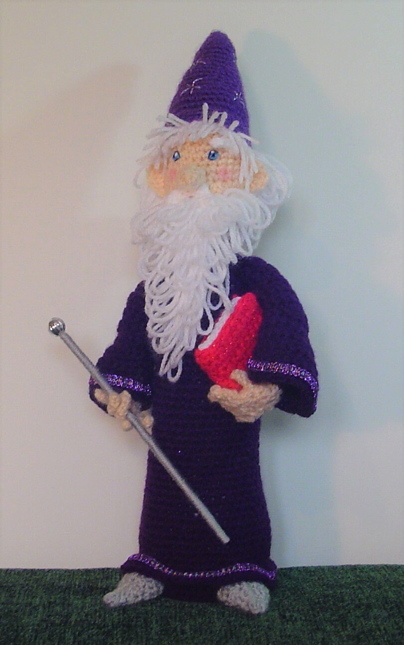Wizard Crochet Pattern. the Pattern is in English and is Easy to Follow ...