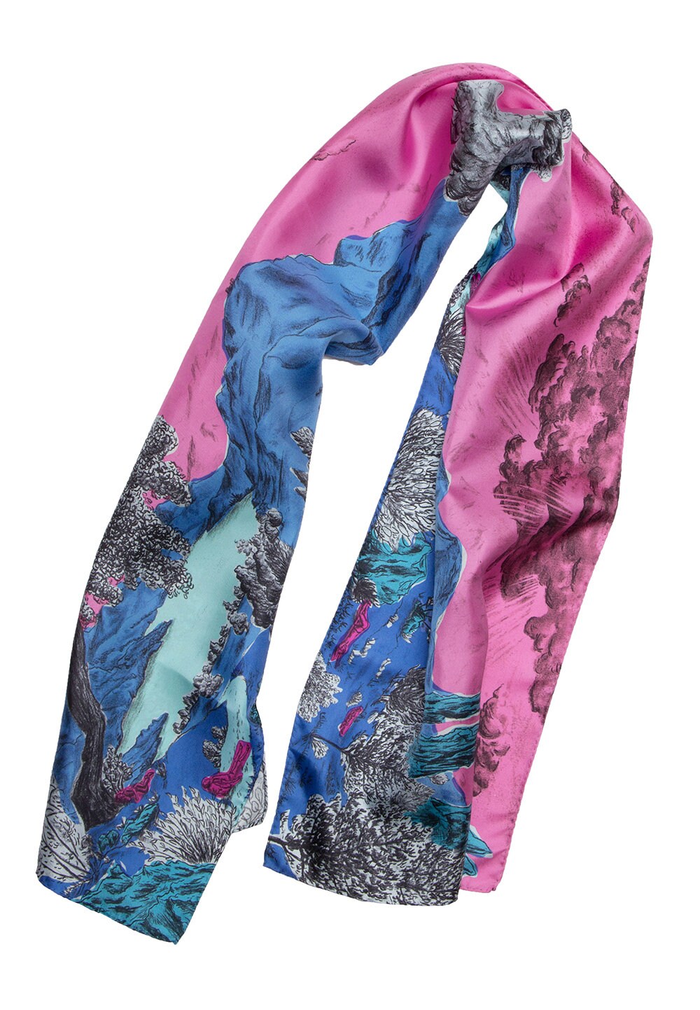 Silk's Scarf Rectangular With Spectacular - Etsy