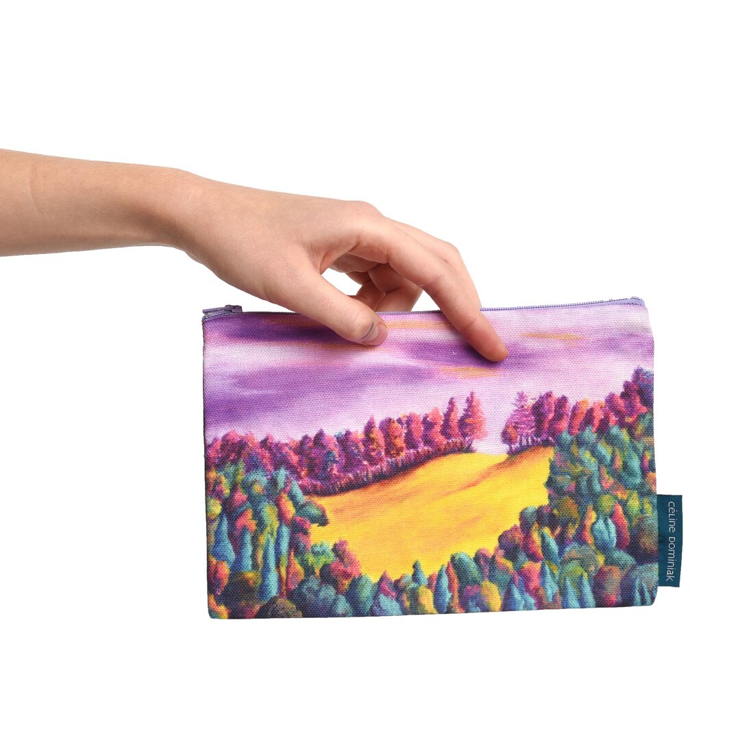 Fabric Case - "clearing" Landscape Pattern - Etsy