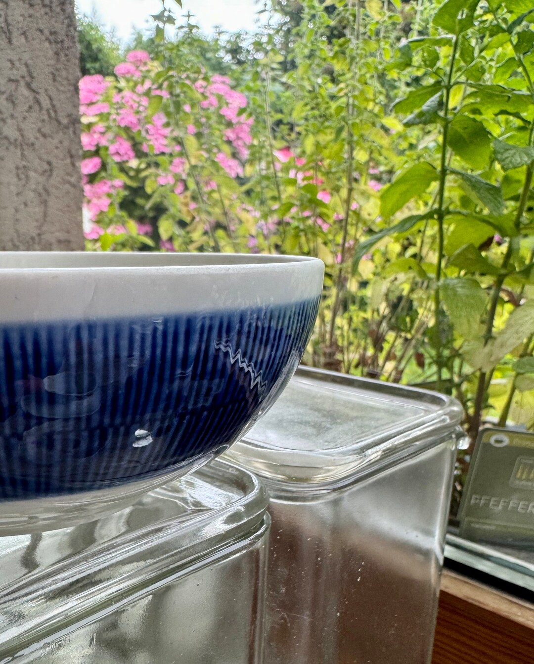 DESSERT BOWL + EGG CUP - KOKA Blue Rörstrand / Sweden Vintage - Etsy