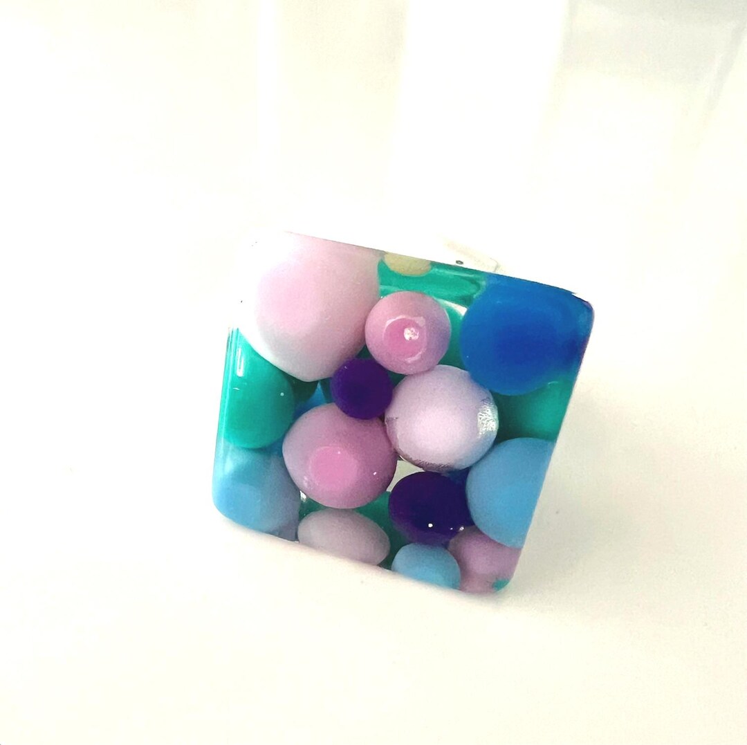 RING!! Carlos Sobral, Brazil - Resin - Plastic RING - EYE-CATCHER! Pop ...