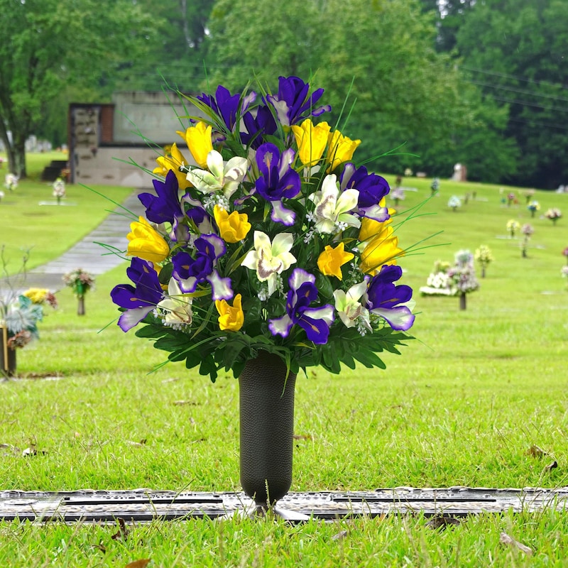 Purple and Spring Flowers - Etsy