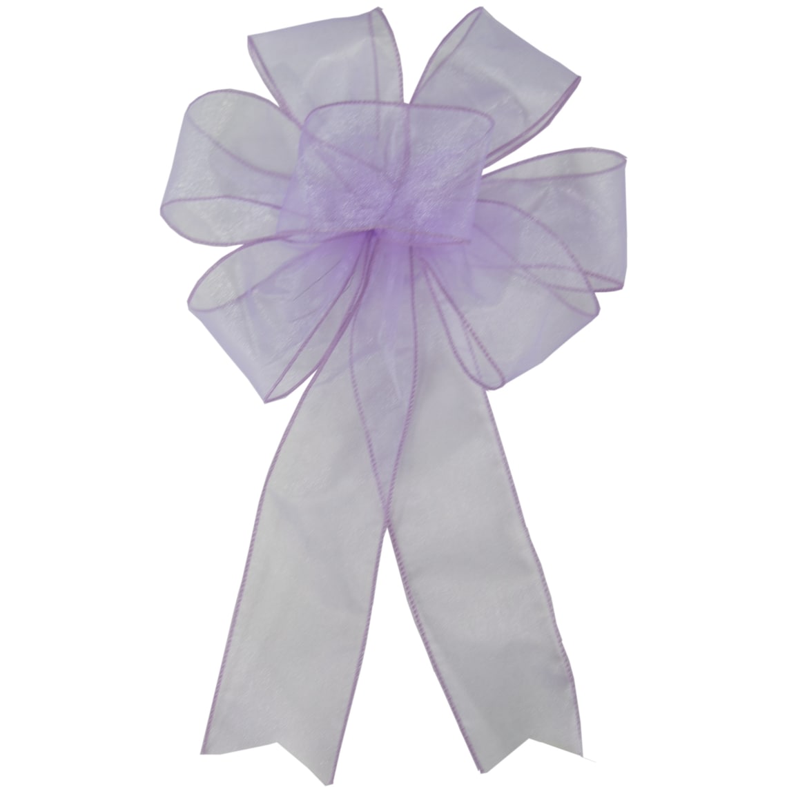 Lavender Hand Tied Sheer Bow Wreath Bow Bow for Flower - Etsy