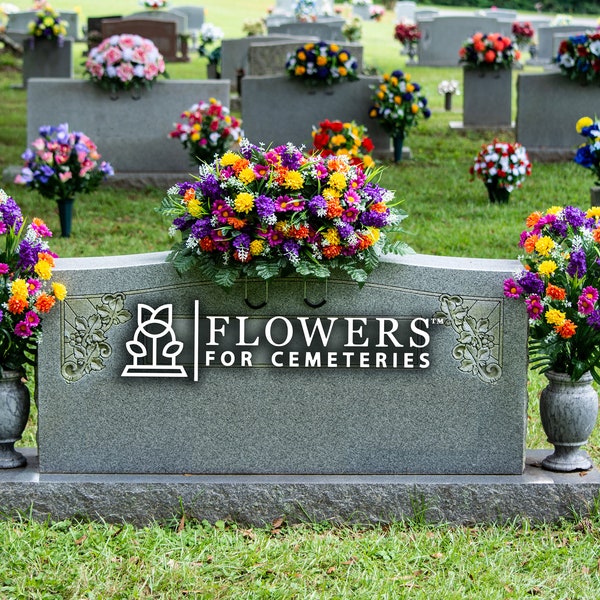 Wildflower Cemetery Set - Etsy