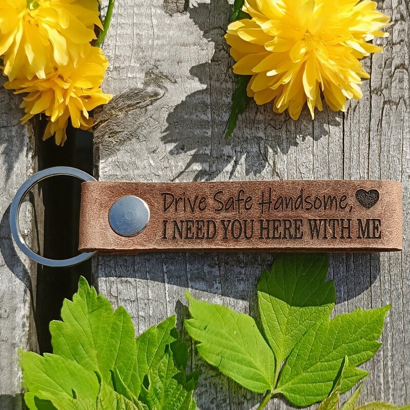 Drive Safe Keychain - Etsy