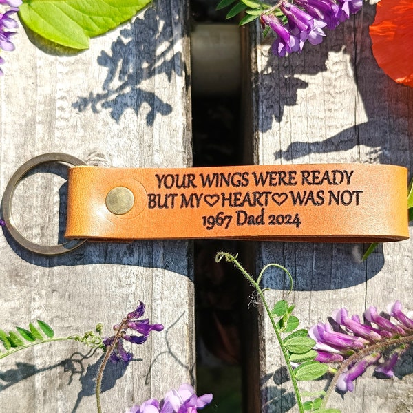 Memorial Keyring - Etsy