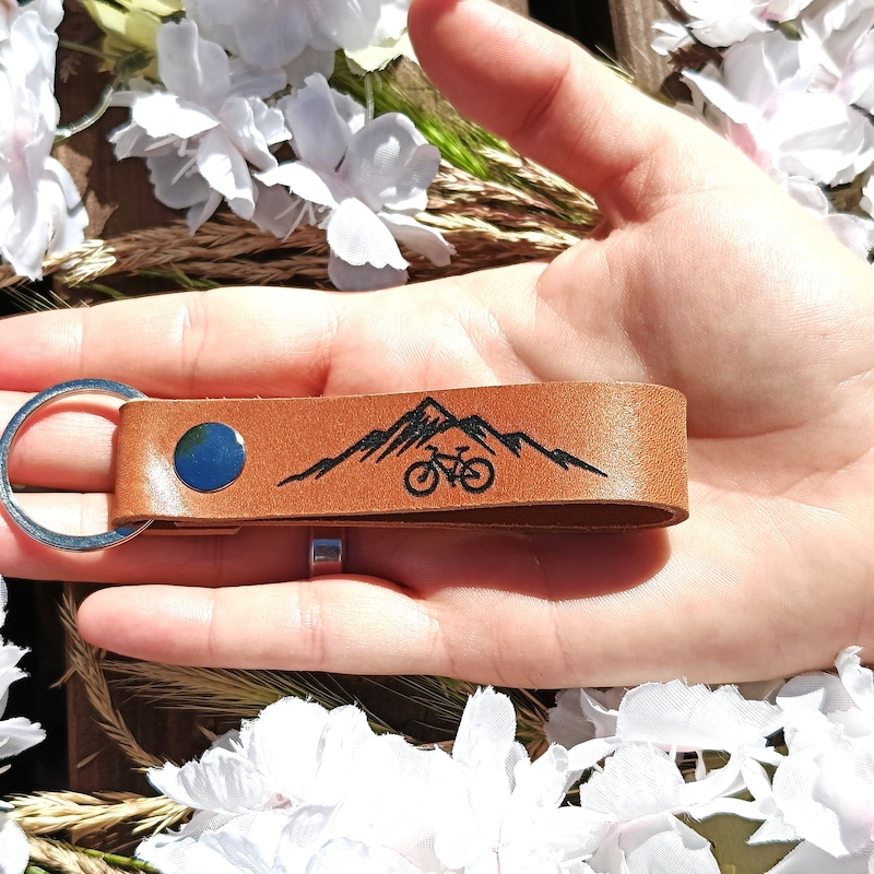 Bicycle Keychain - Etsy