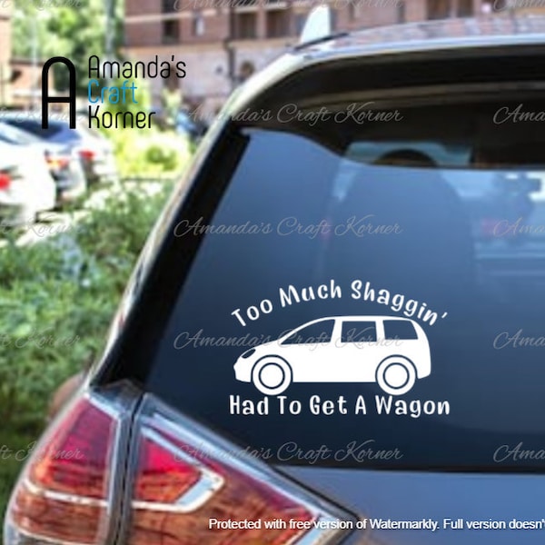 Minivan Window Decals - Etsy