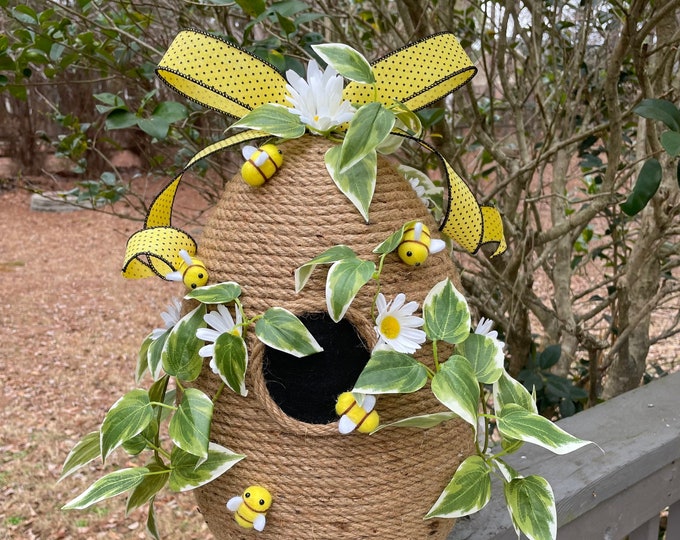 Bee Hive, Bee Skep, Spring - Etsy