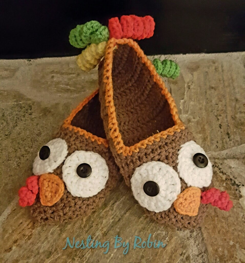 Turkey Slippers For Women Thanksgiving Slippers - Etsy.de
