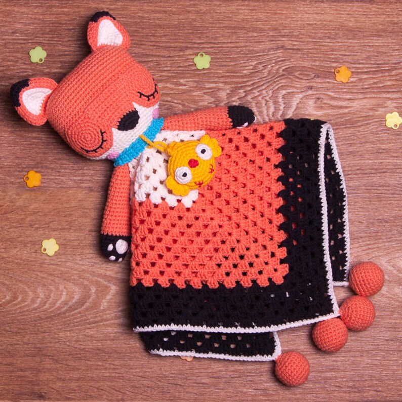 PATTERN Fox Lovey Crochet Pattern Amigurumi Pattern Pdf | Etsy