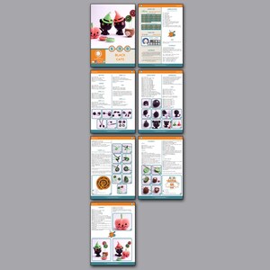 PATTERN - Black Witch Cats - Crochet Pattern, Amigurumi Pattern, Pdf - Etsy