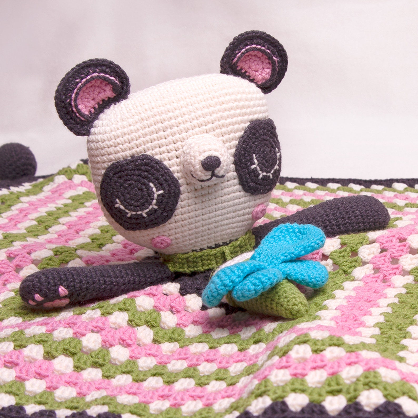 PATTERN Panda Lovey crochet amigurumi pattern pdf instant | Etsy