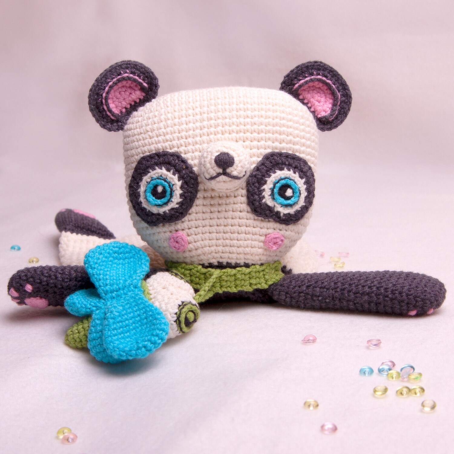 SET PATTERN Panda Lovey & Panda Ragdoll Crochet Amigurumi | Etsy