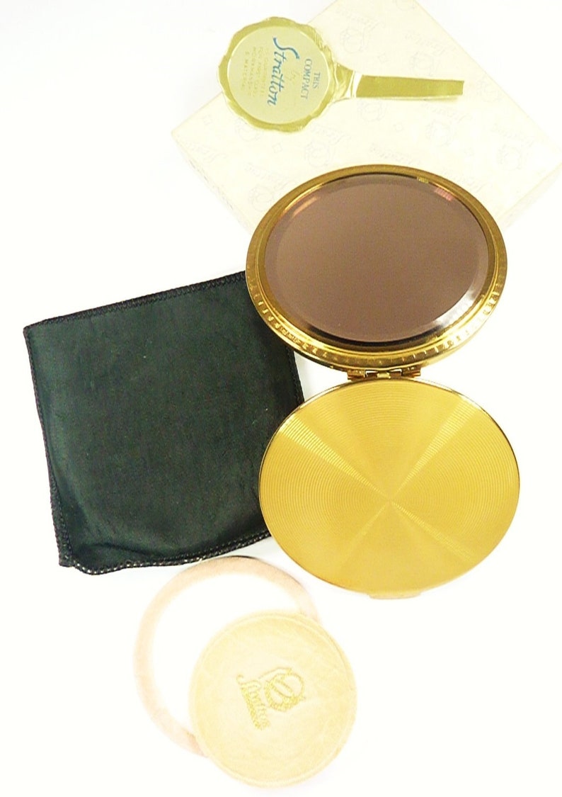 Rare Stratton Powder Compact Antique Compact 1950s Novelty Compact ...