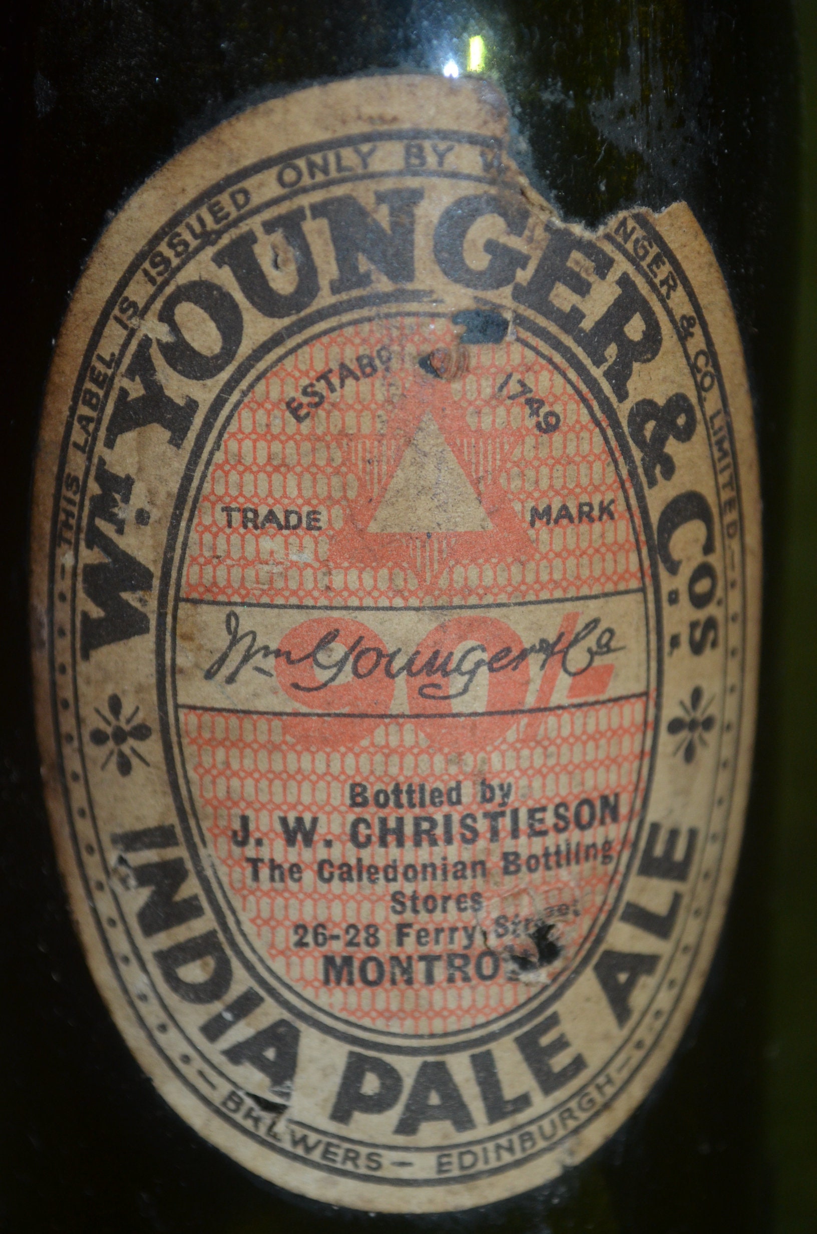 Rare Antique Scottish Beer / Ale Bottle - Etsy