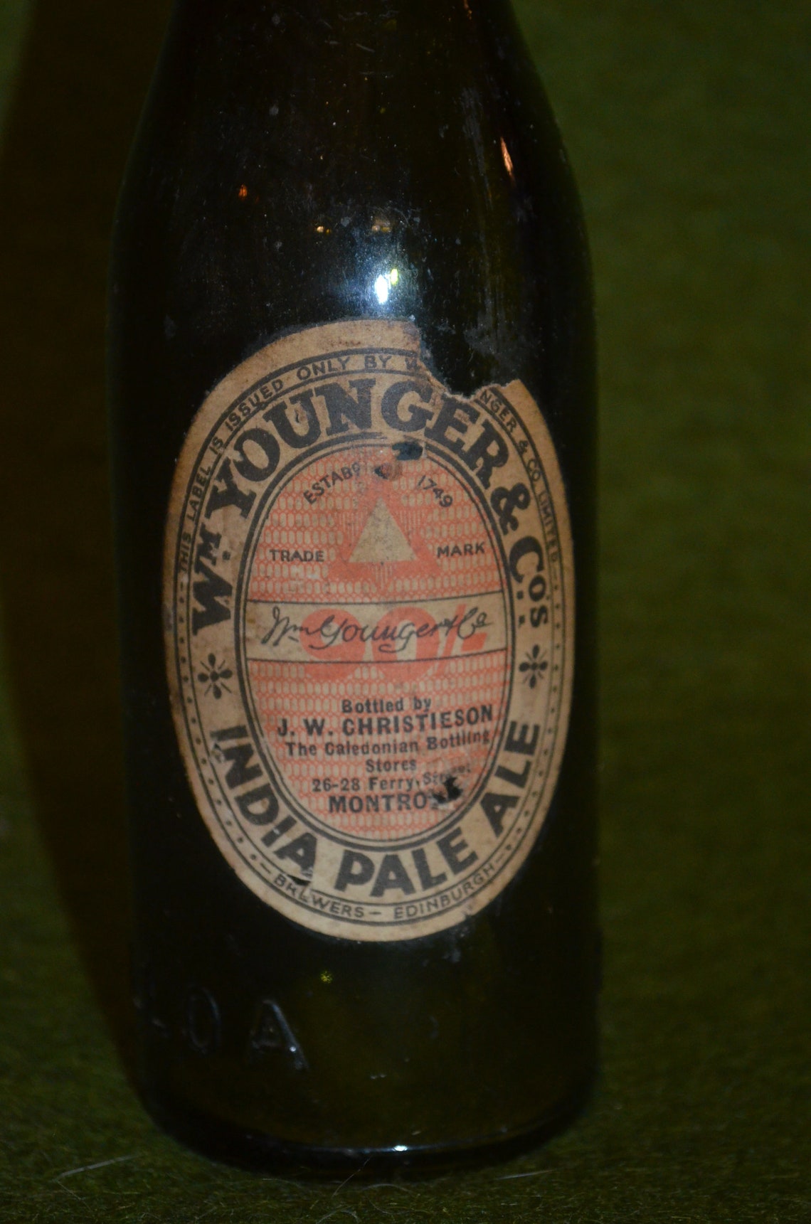 Rare Antique Scottish Beer / Ale Bottle - Etsy