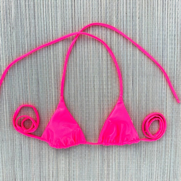 Neon Pink Triangle - Etsy