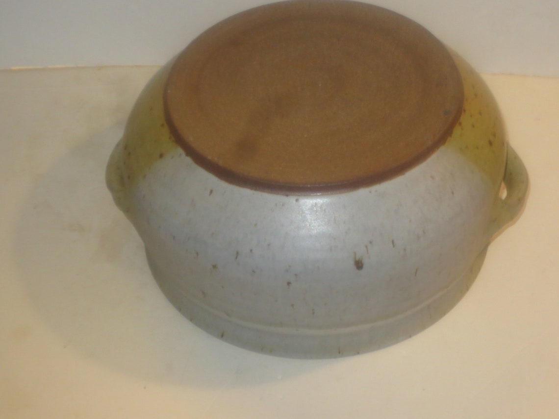 Peter Leach Large Vintage Studio Stoneware Pottery Bowl With Lid ...