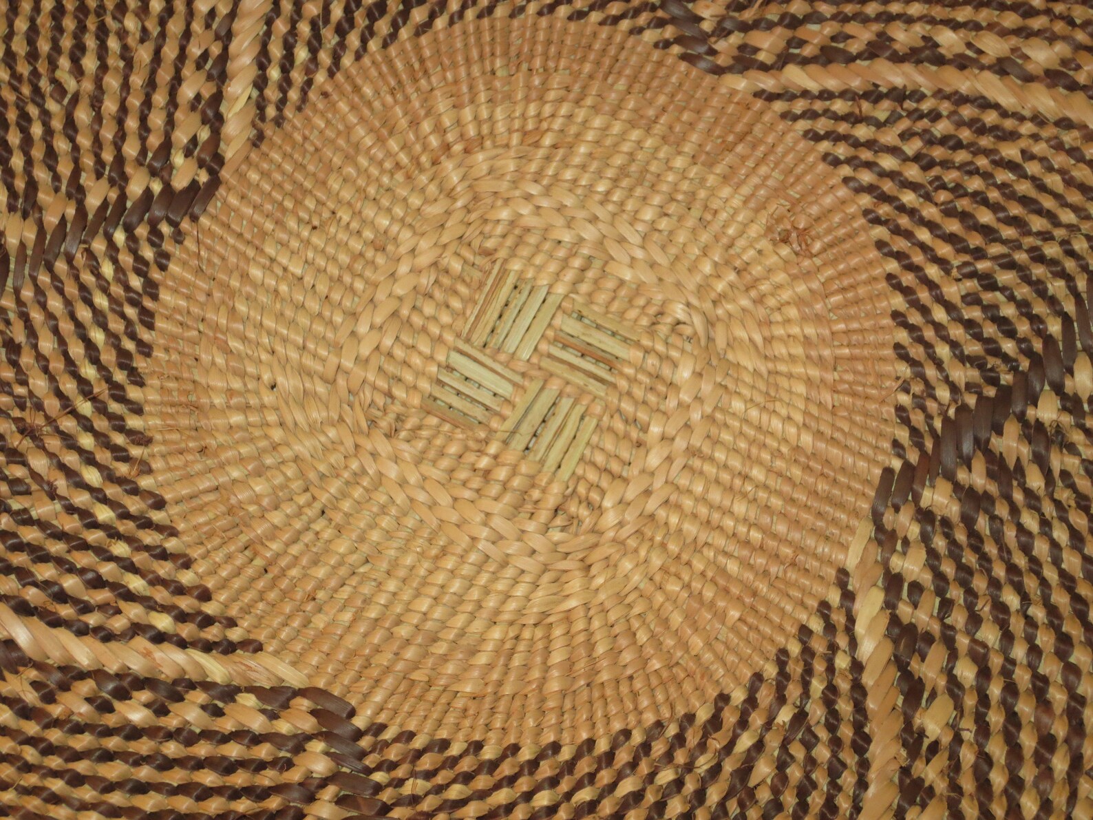 Large African Tonga Binga Basket With Geometric Designs Made - Etsy