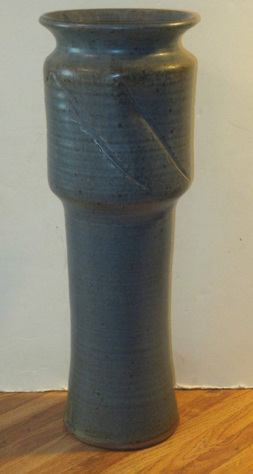 Peter Leach Large Studio Pottery Vase With Incised Designs - Etsy